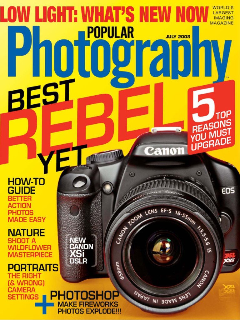 Popular Photography Julio 2008 | PDF