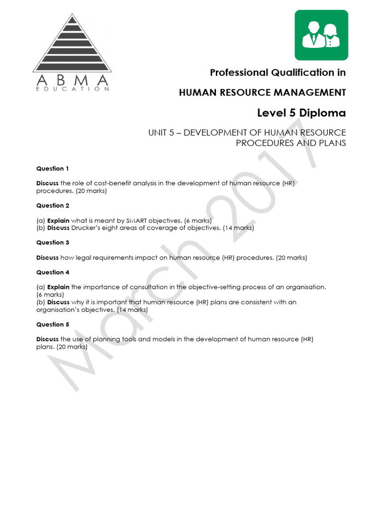 HRMA-Level-5-Unit-5 | PDF