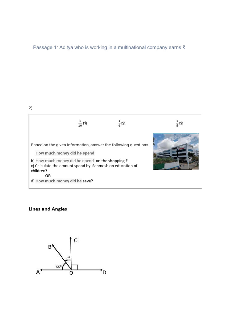 Practice Worksheet (Mathematics) | PDF