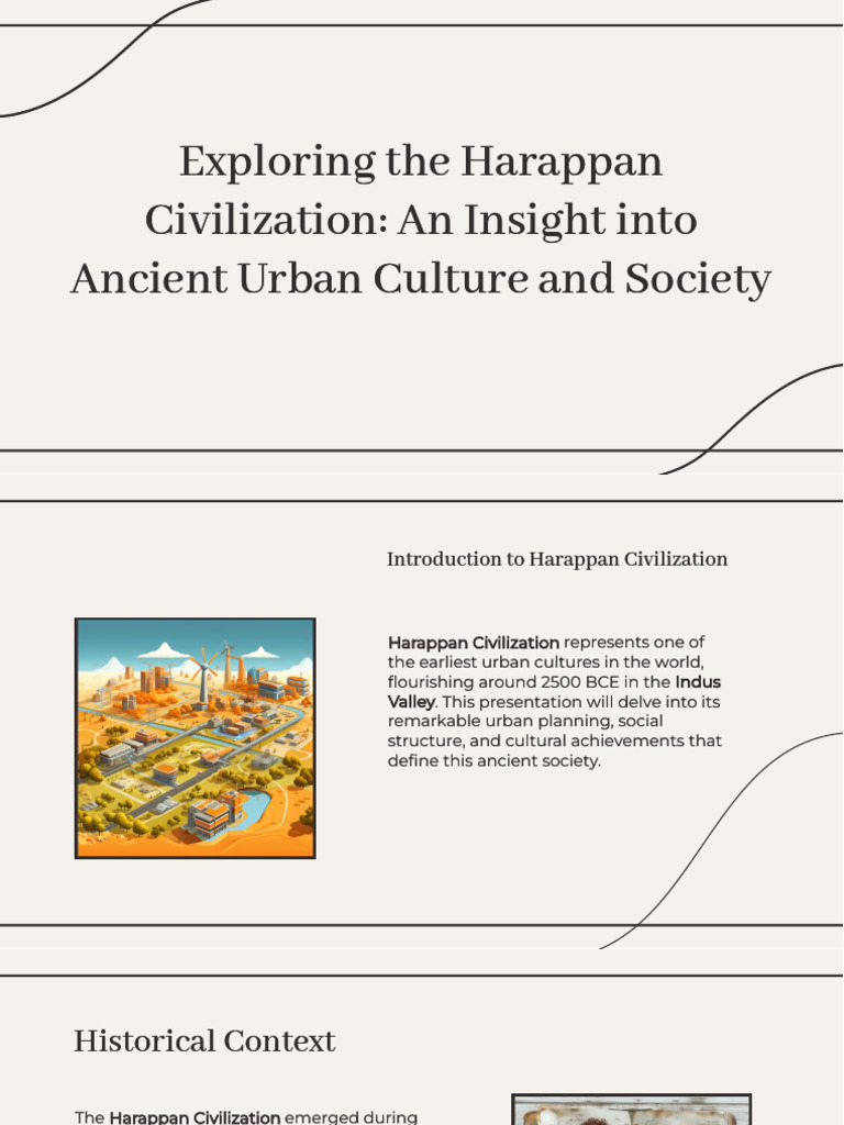 HARAPPAN CIVILIZATION | PDF