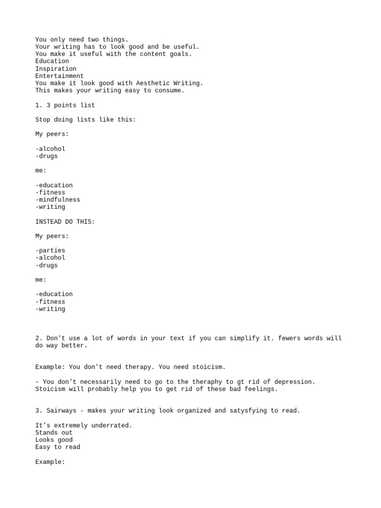 How To Write Better | PDF