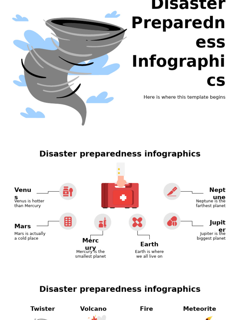 Disaster Preparedness Infographics | PDF
