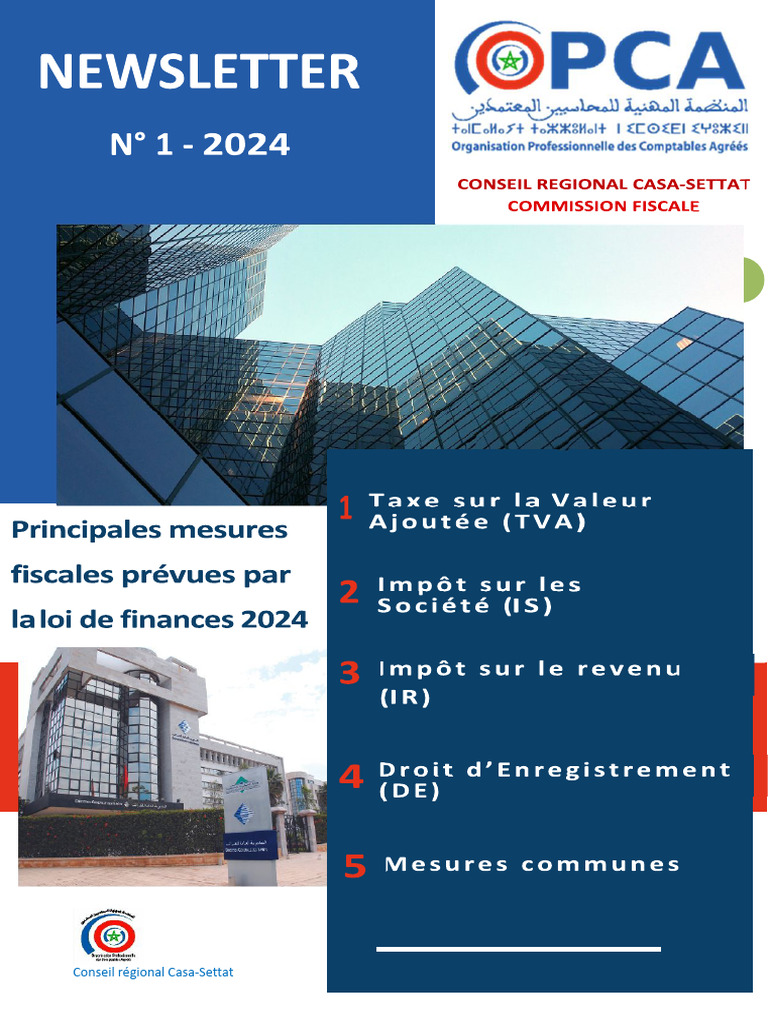 Newsletter OPCA N°1 LF 2024 | PDF