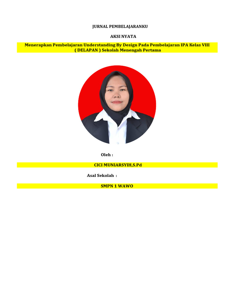 Jurnal Modul 1 PPG Ibu Cici | PDF