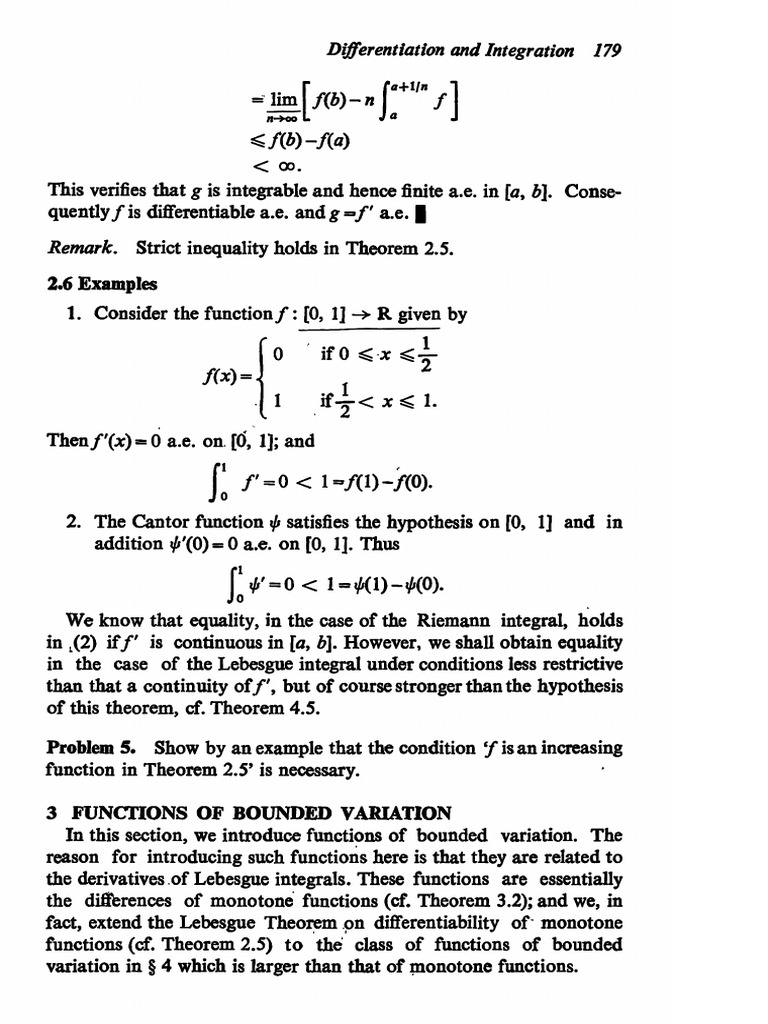 Bounded Variations | PDF