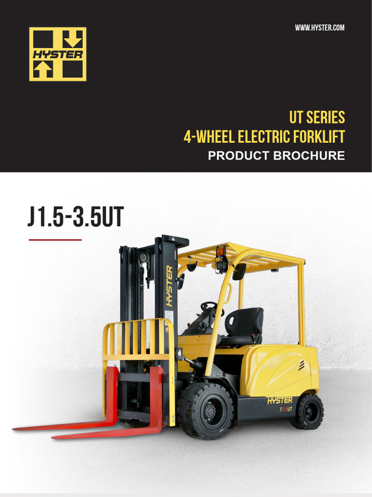 J1.5-3.5UT (A3C4) Brochure W Tech Specs | PDF | Steering | Truck