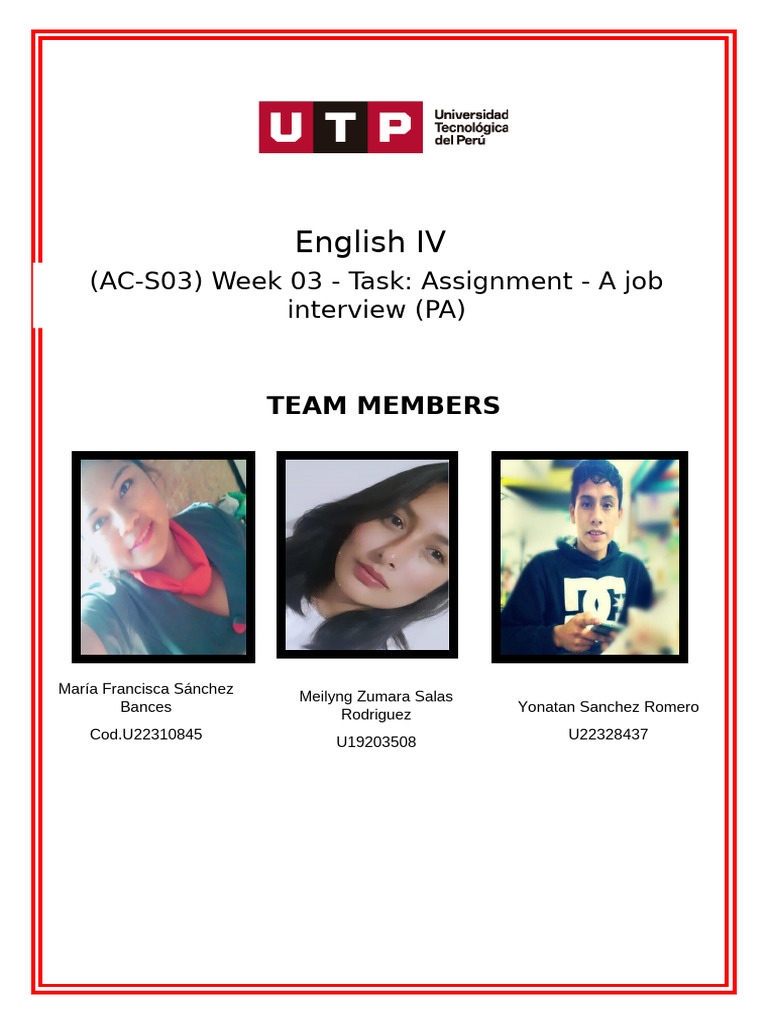 ingles IV semana 4 term. | PDF