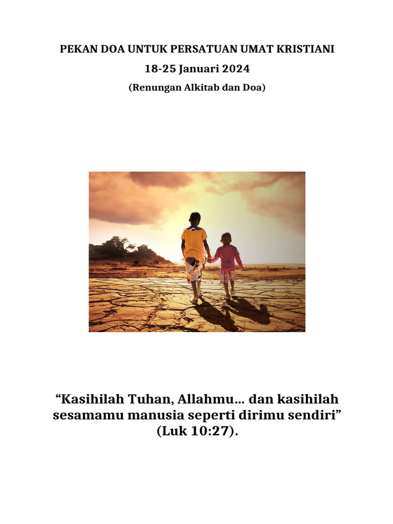 Doa Sepekan PDS 2024, Revisi | PDF