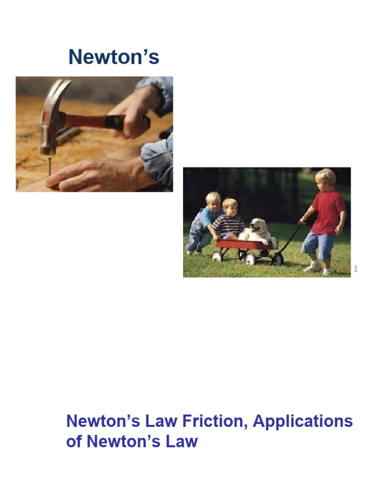 Chapter 3 Newton's Laws of Motion | PDF