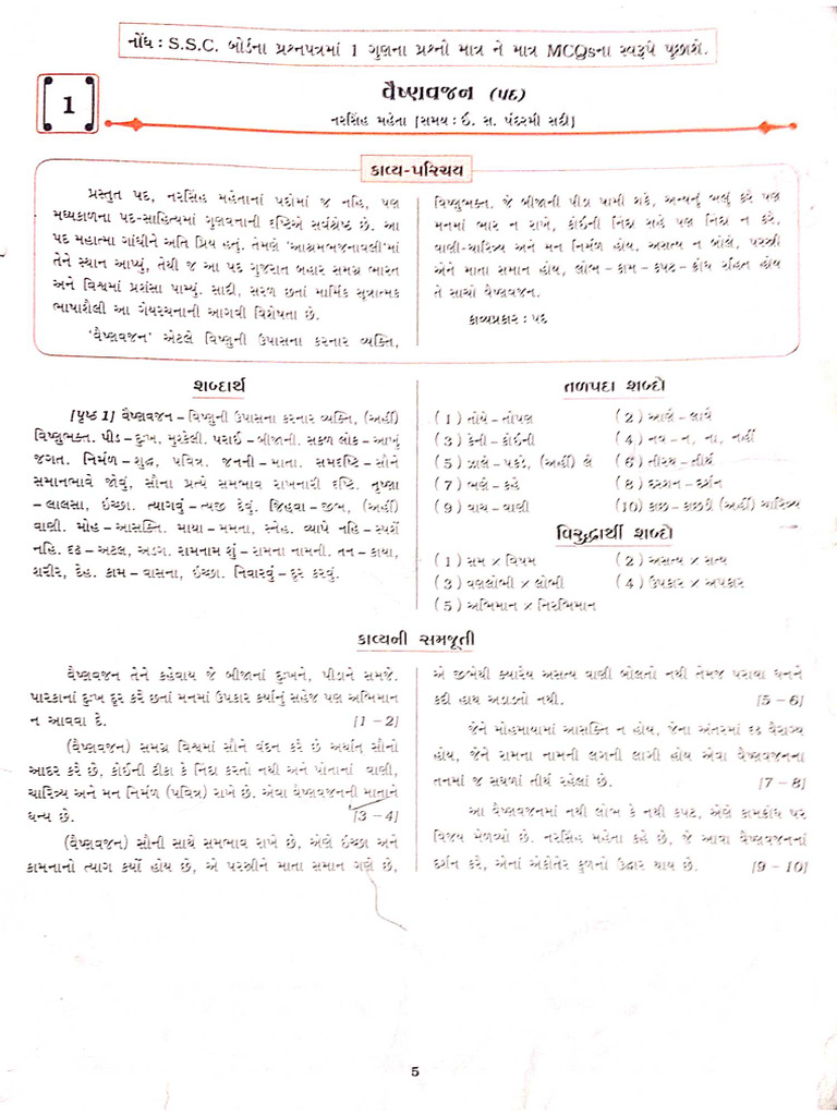 STD 10 Gujarati | PDF
