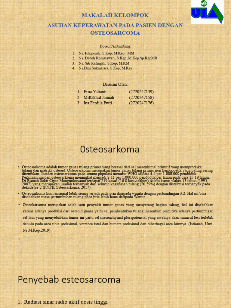 Osteosarcoma | PDF