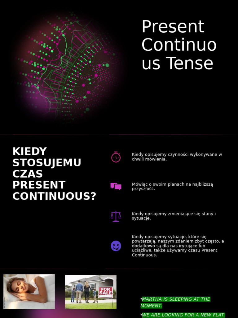 Present Continuous | PDF