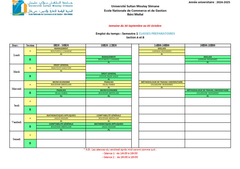 Edt S1 CP 24 25 | PDF