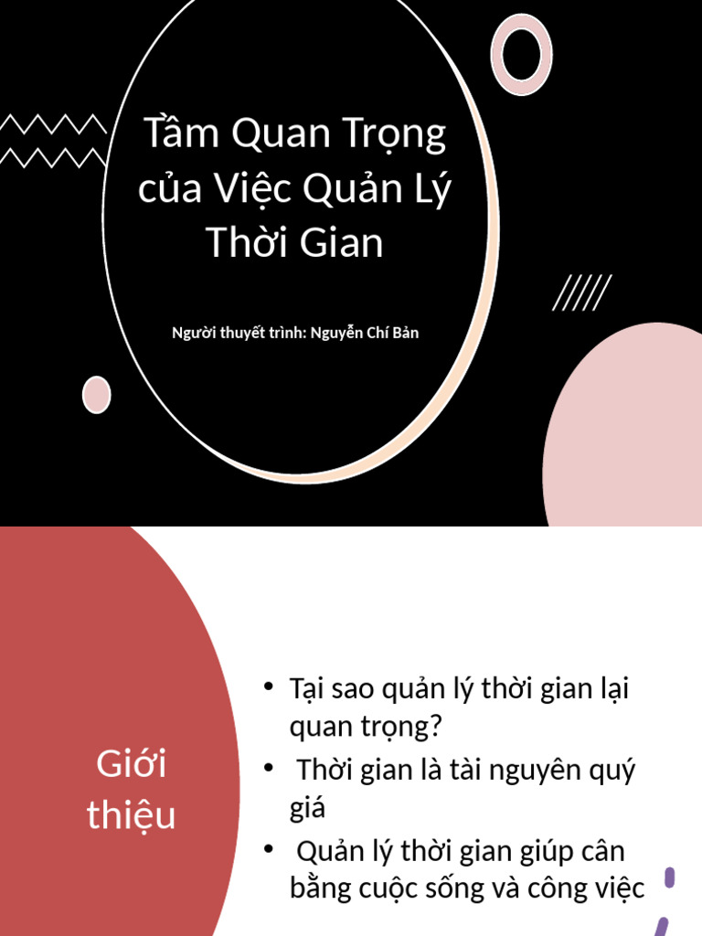 Quan Ly Thoi Gian | PDF