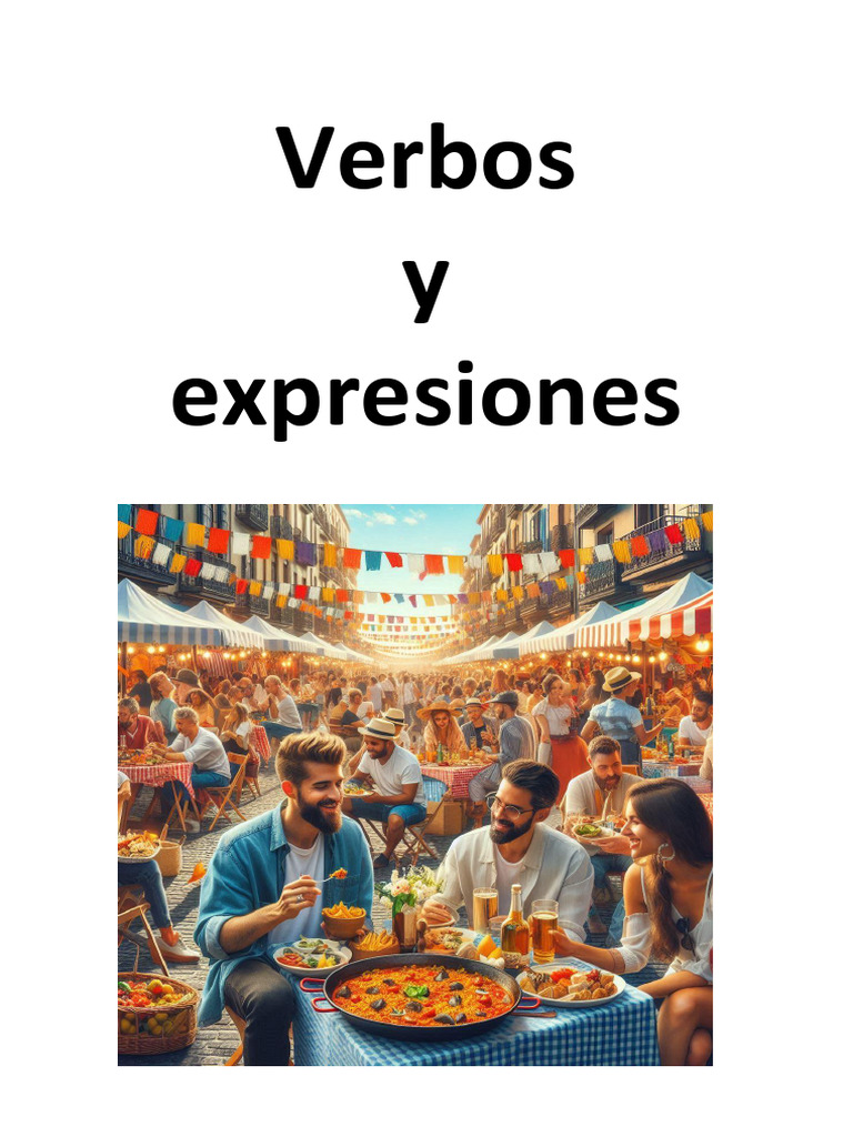Verbos y Expresiones Espanoles (ENGLISH) | PDF