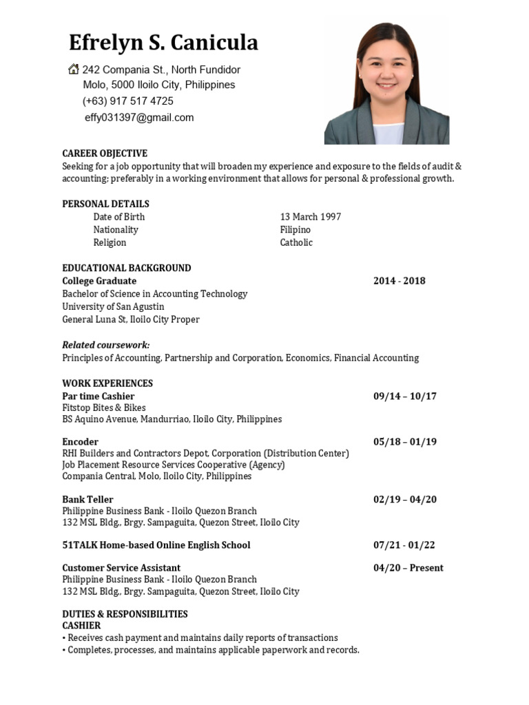 Sample Resume | PDF | Business | Business