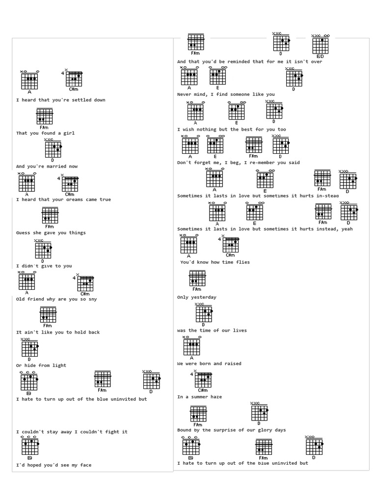 Adele Some Like You | PDF