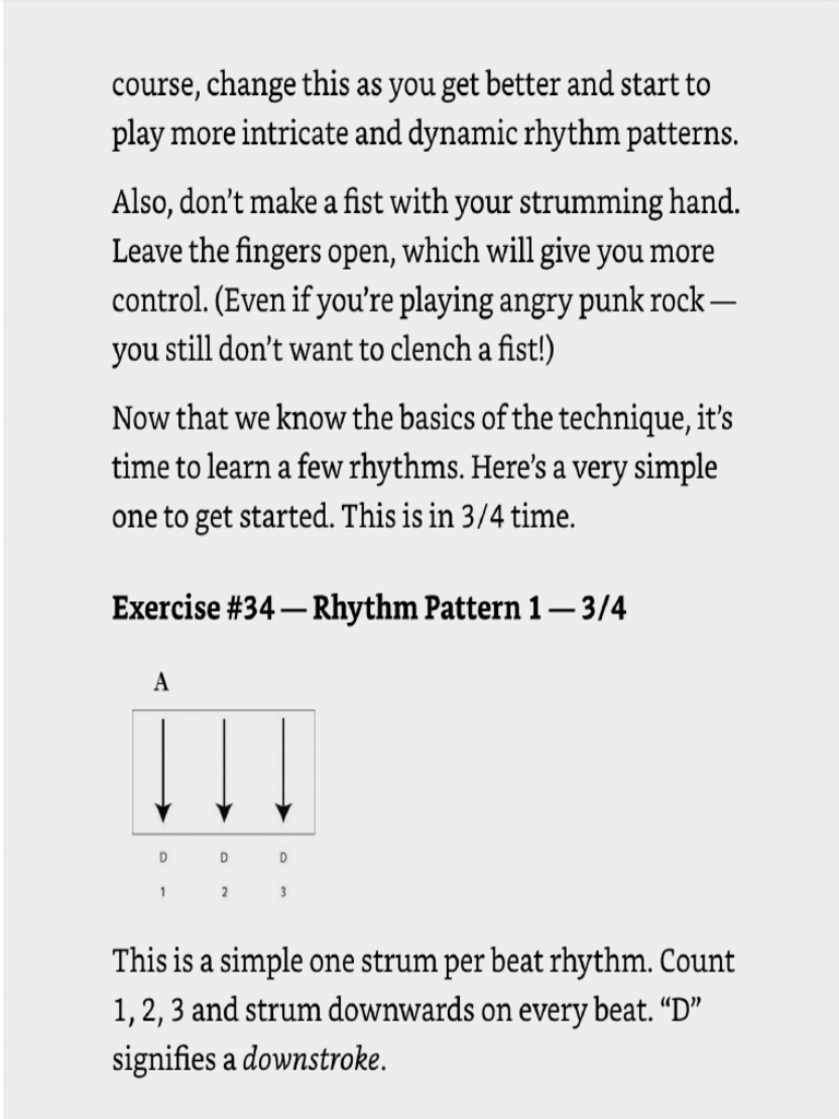 Strumming Patterns | PDF