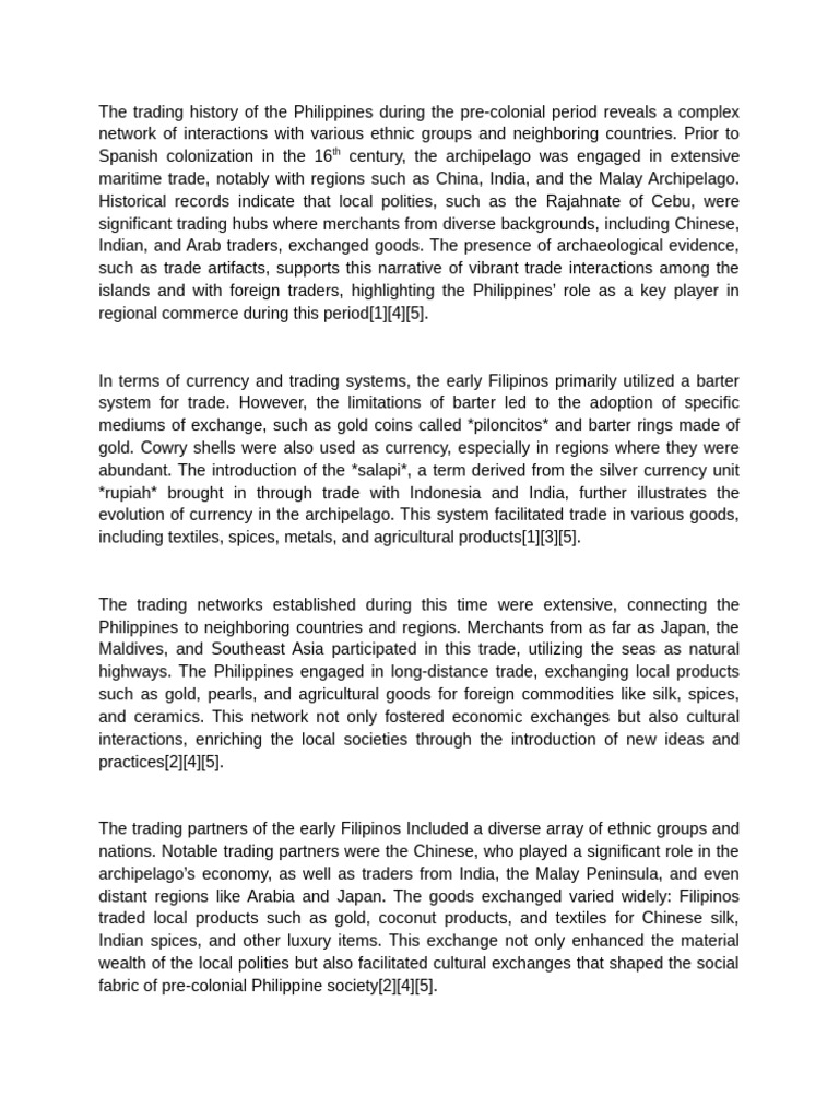 Pre Colonial | PDF