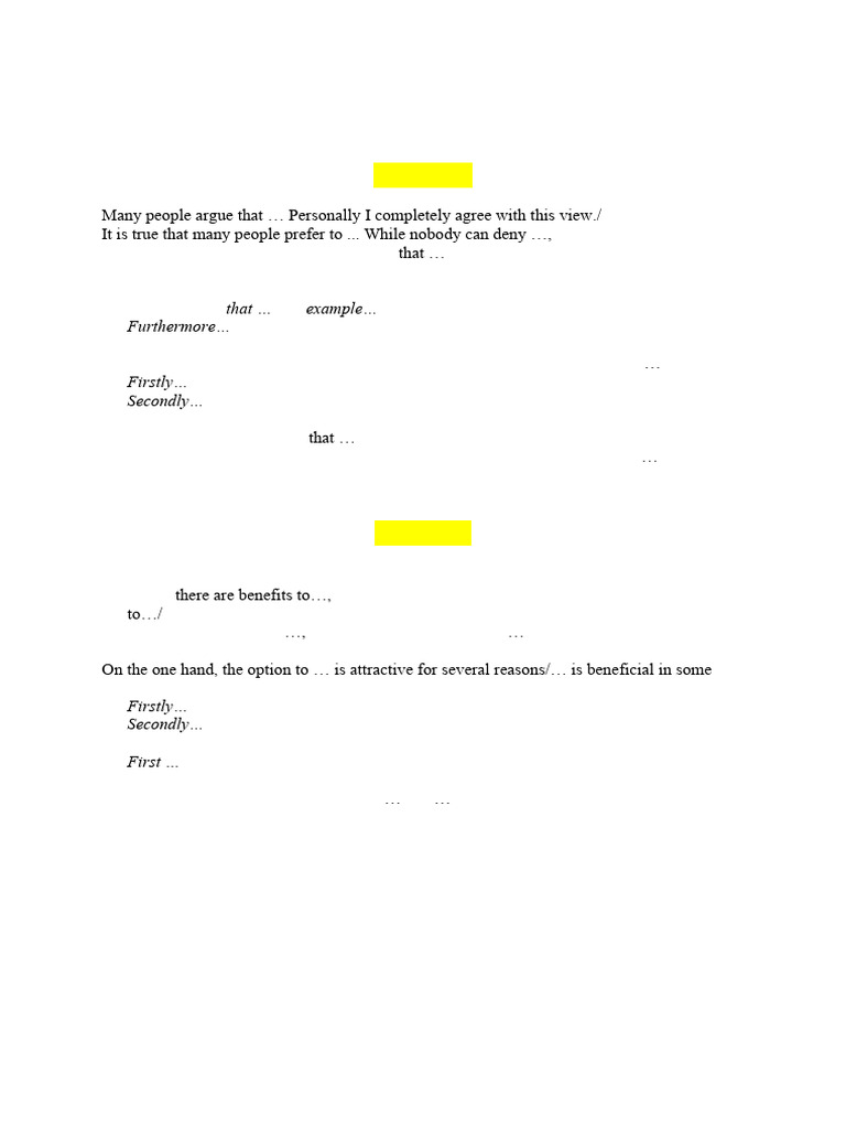 Base Template Writing Task 2 | PDF