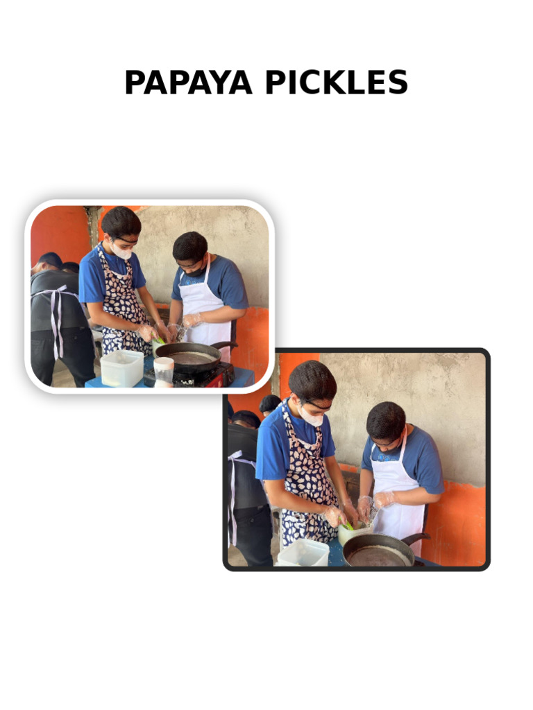 Papaya Pickles | PDF