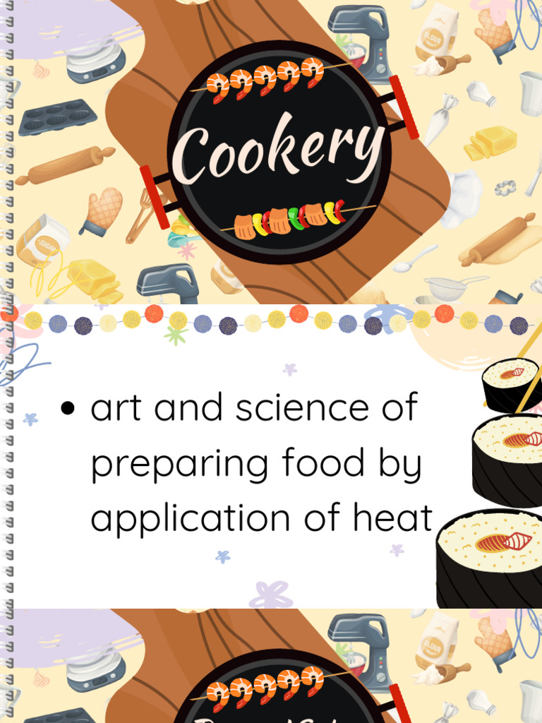 Home Economics Literacy - Cookery | PDF | Cooking | Home & Garden