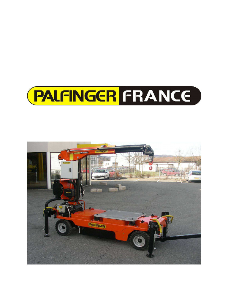 Notice utilisation PALFINGER 1 T | PDF