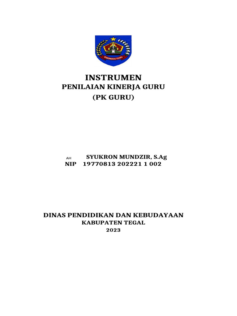 PKG 2023 SYUKRON | PDF