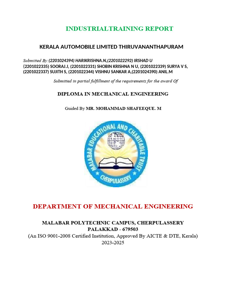 INDUSTRIAL REPORT 2024 | PDF