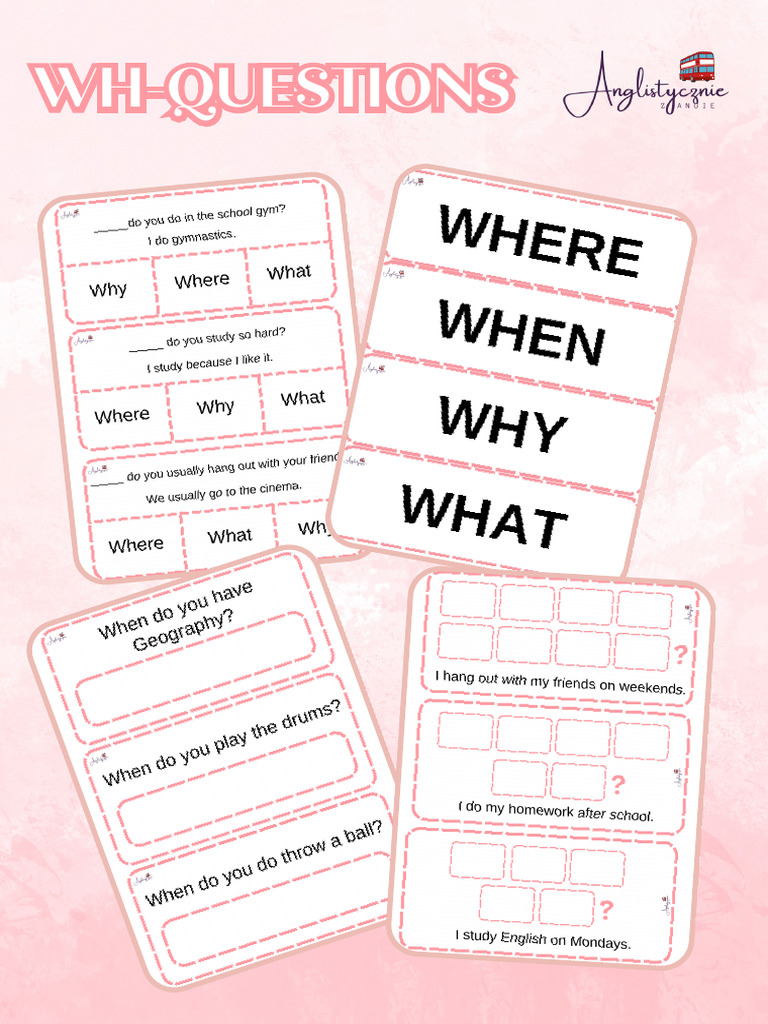 Wh Questions Present Simple Pdf