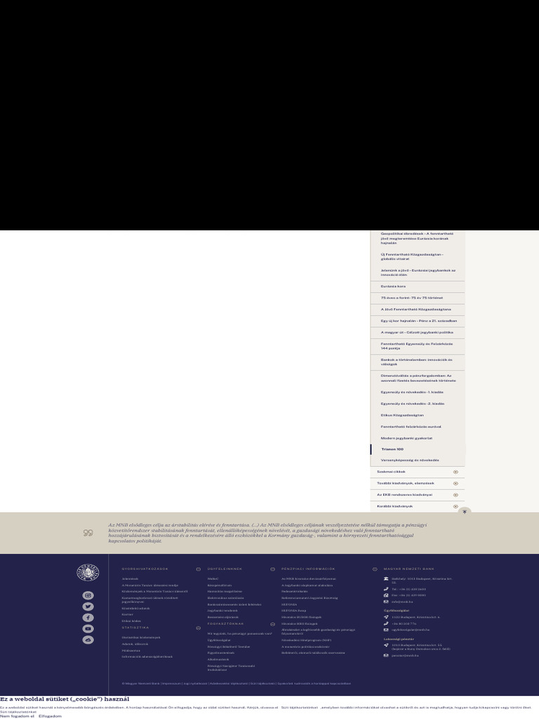 Trianon 100 - MNB - Hu | PDF