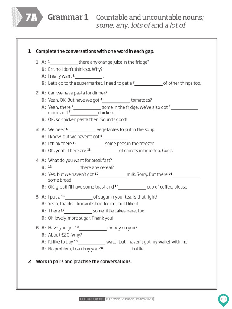 RM A2 PC 7A Grammar1 | PDF