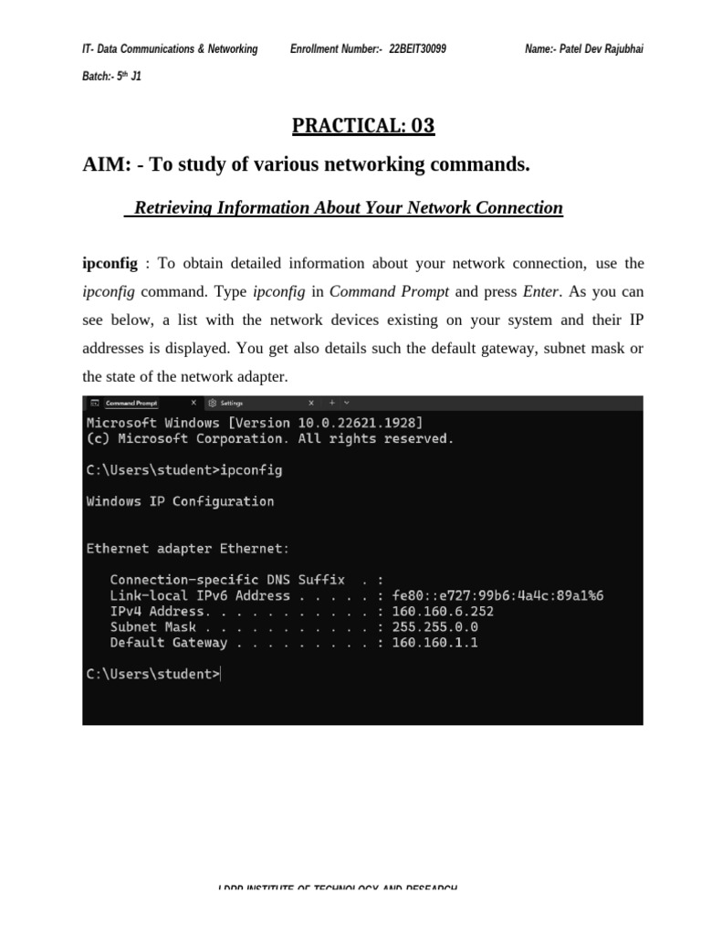 Practical 3 | PDF