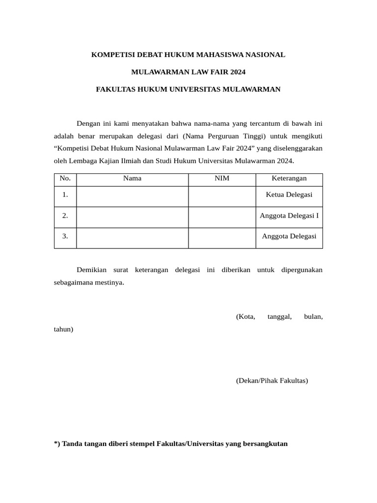 Formasi Peserta Debat MLF | PDF