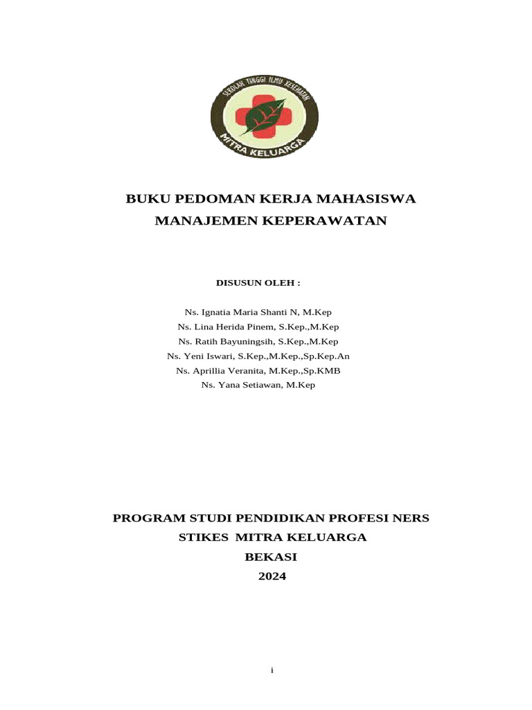 BPKM Praktek Profesi Mankep TA 23 - 24 Genap Revisi 1 | PDF