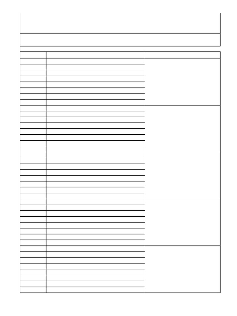 MENTOR LIST - New Second Year | PDF