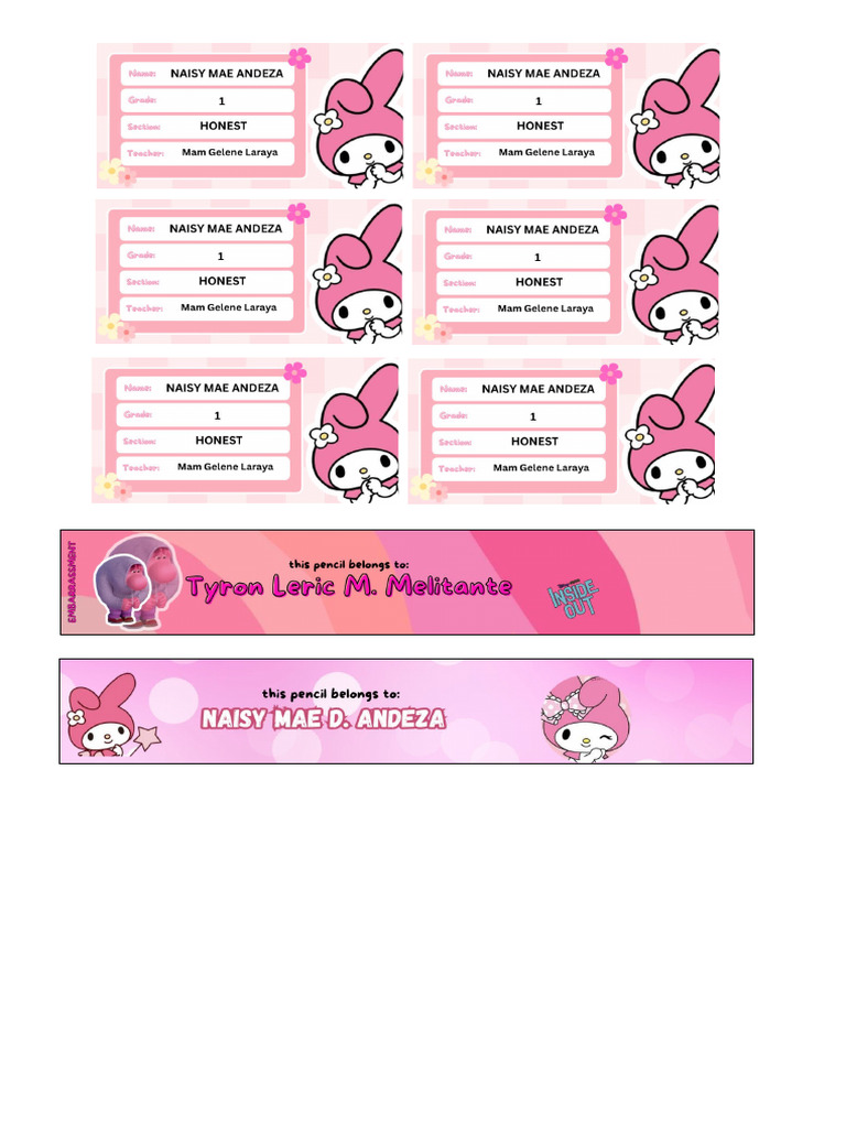 Kua Label | PDF