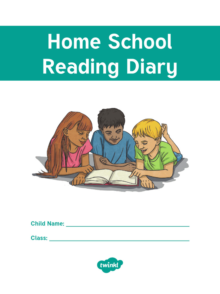 Y3Y4 Home School Reading Diary | PDF