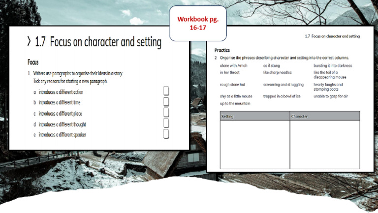 Workbook Monday Homework | PDF
