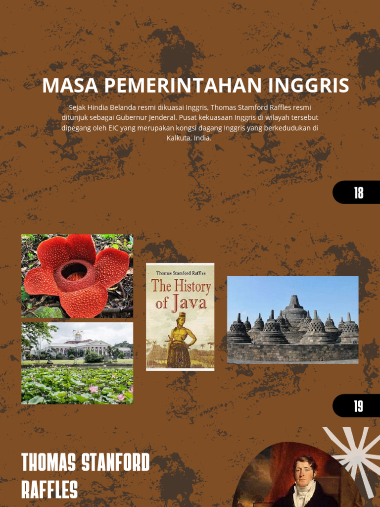 Masa Pemerintahan Inggris (Raffles) Dan Sistem Tanam Paksa (Van Den ...