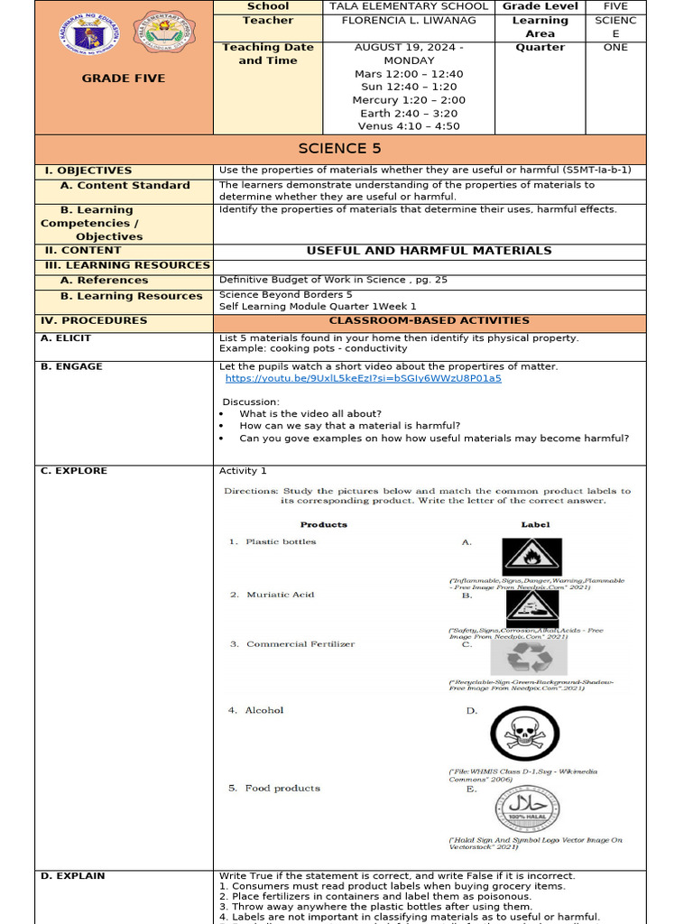 Science Q1 W2.1 | PDF