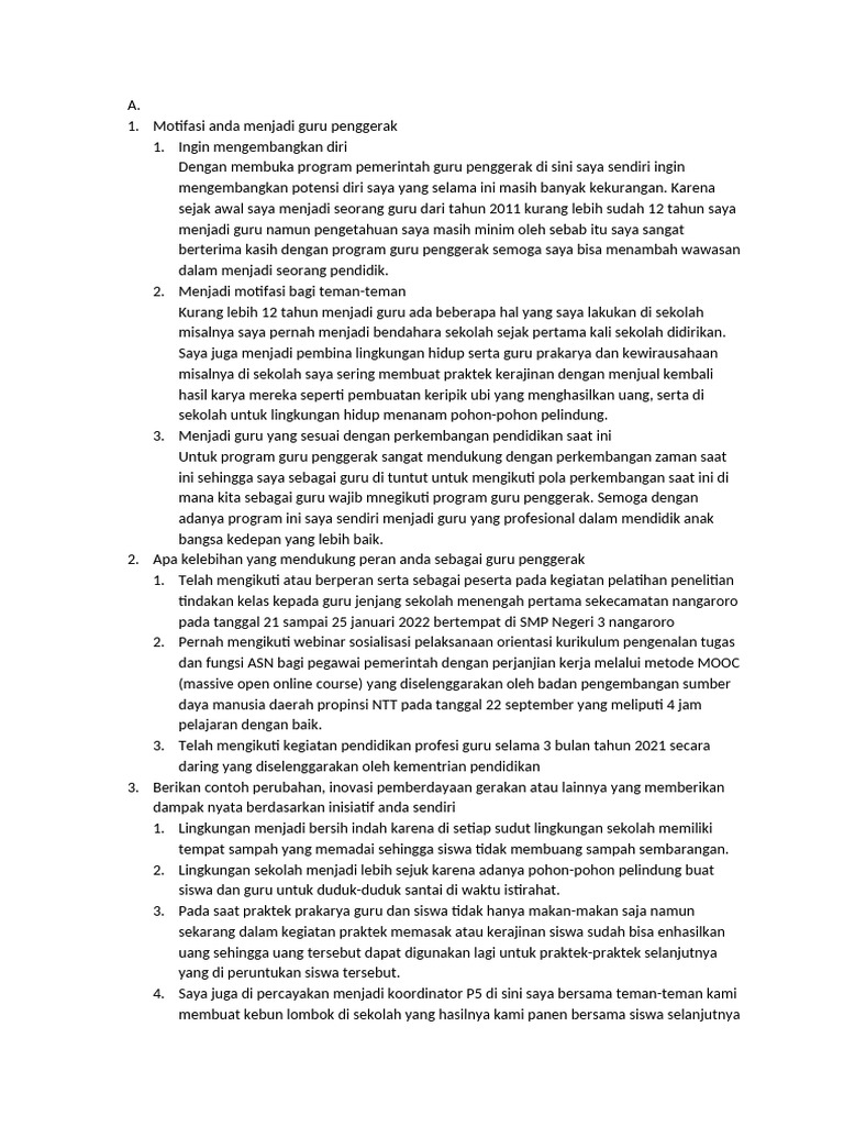 CGP Angkatan 10 | PDF | Career & Growth