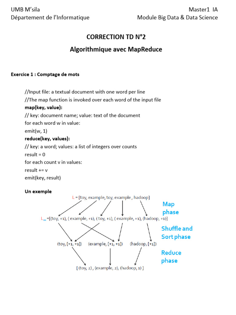 TD2 - Big Data (Correction) | PDF
