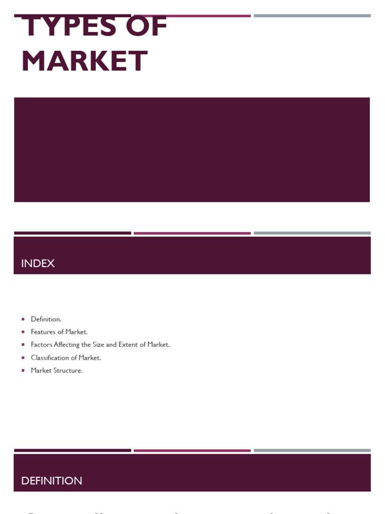MARKET | PDF