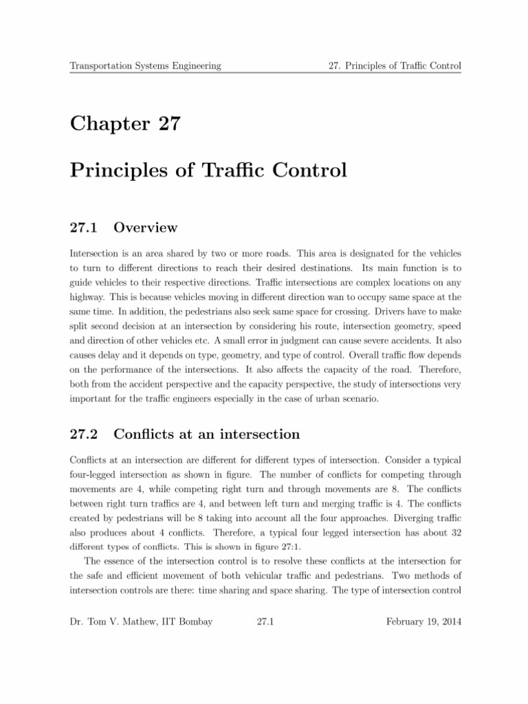 Traffic Control | PDF