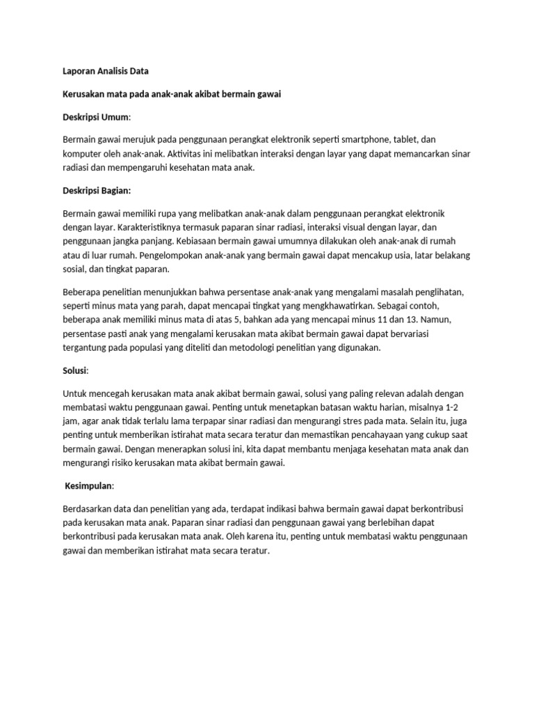 Tugas Informatika | PDF