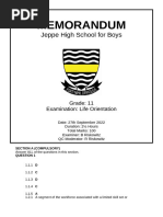 GP June Exam Grade 12 Timetable 2025 | PDF