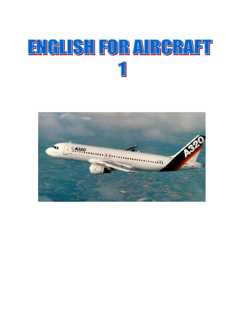 English For Aircraft - 1. Avkt 1 - Part 2 | PDF