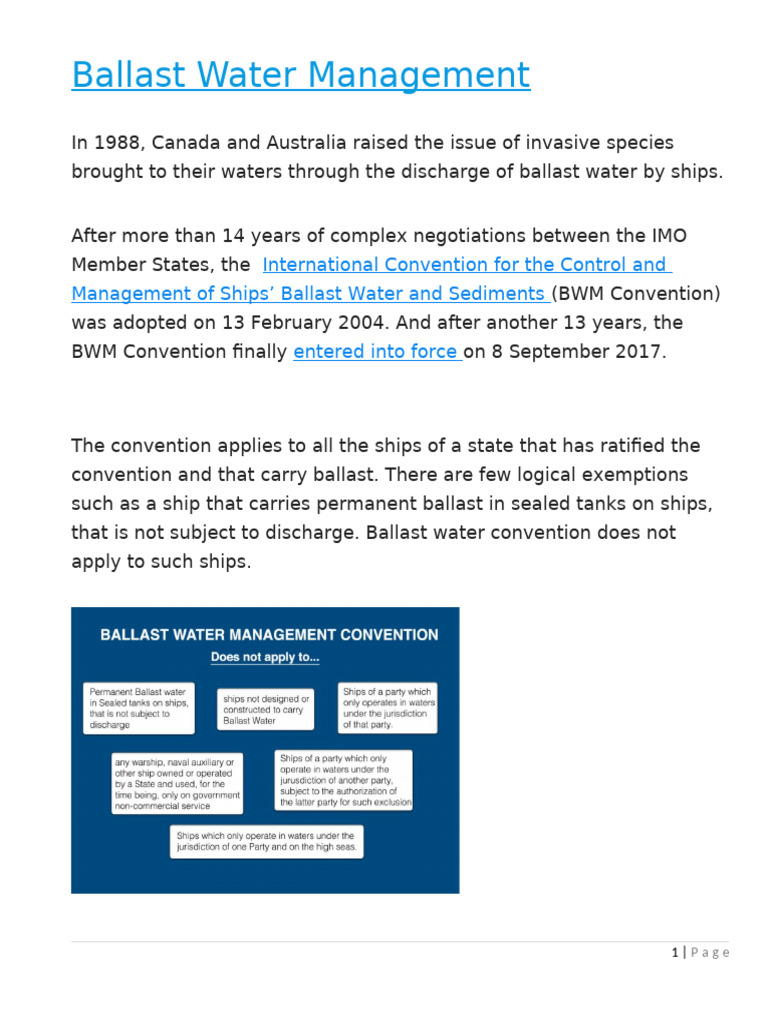 BWM What We Need To Know and How To Comply | PDF