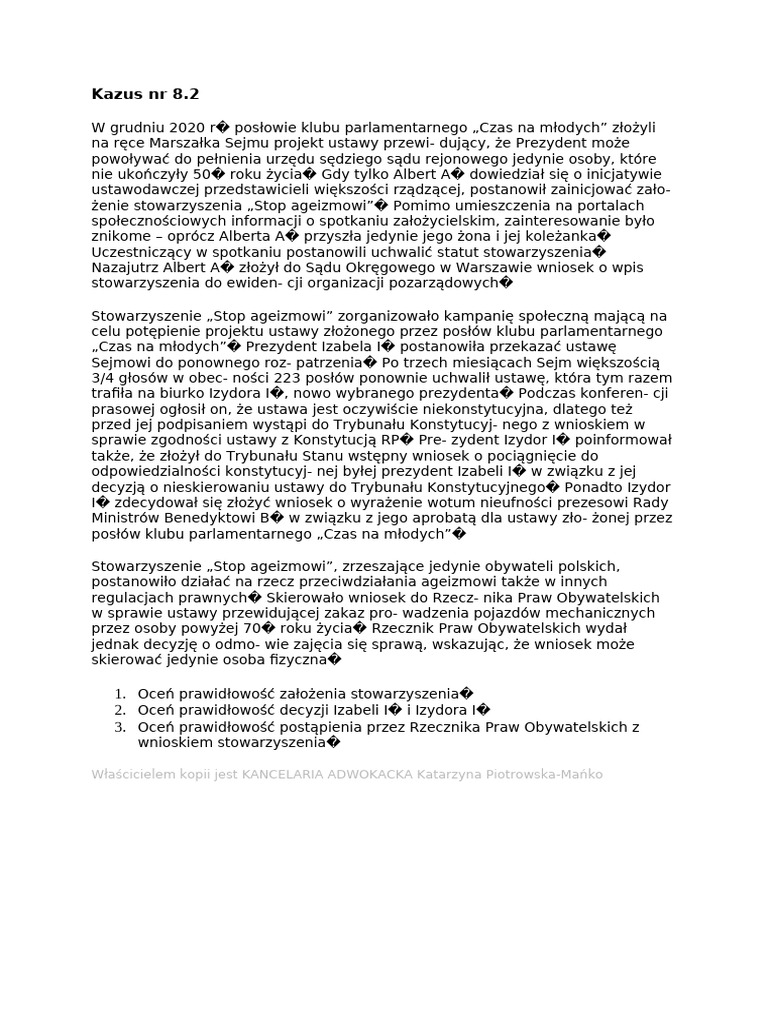 Kazus 8.2. | PDF